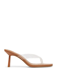 TAYLOR Tan Thong Heels – COVET SHOES